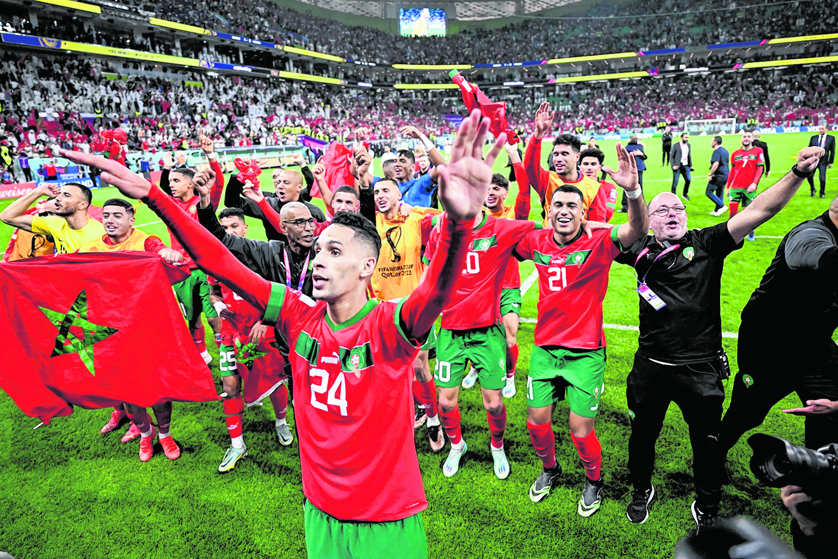 மொரோக்கோவின் உடும்புப் பிடி, போர்ச்சுகலுக்கு வலி, விளையாட்டு செய்திகள் - தமிழ் முரசு Sports news ...